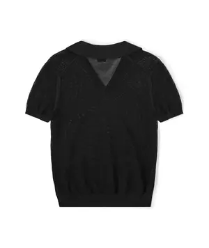 TOM FORD Short-sleeve Mesh Knit Polo