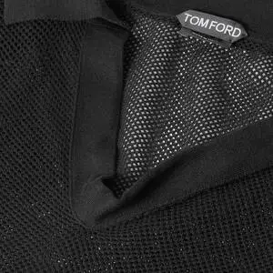 TOM FORD Short-sleeve Mesh Knit Polo