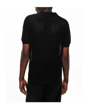 TOM FORD Short-sleeve Mesh Knit Polo