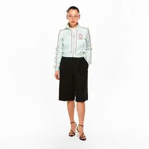 Off-White Color-blocked Minimalist Coat