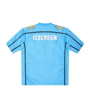 ICECREAM V-neck Short-sleeved T-shirt - Blue