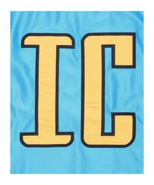 ICECREAM V-neck Short-sleeved T-shirt - Blue