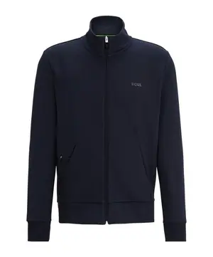 Hugo Boss Skaz Full-zip Fleece Hoodie