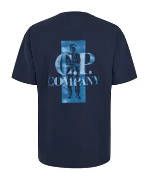 C.P. COMPANY Logo Crew-neck T-shirt