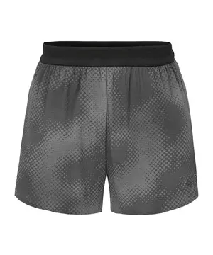 REPRESENT Elastic Waistband Athletic Shorts - Black