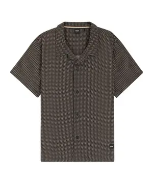 Hugo Boss Short-sleeved Shirt - Black