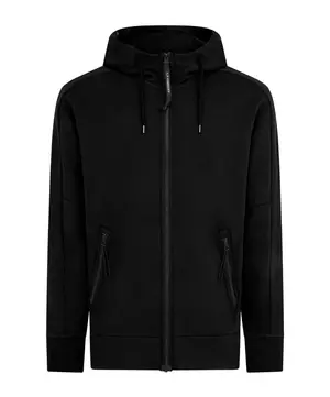 C.P. COMPANY Hooded Sweatshirt - Black