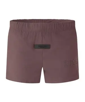 Fear Of God Logo Detail Shorts - Red