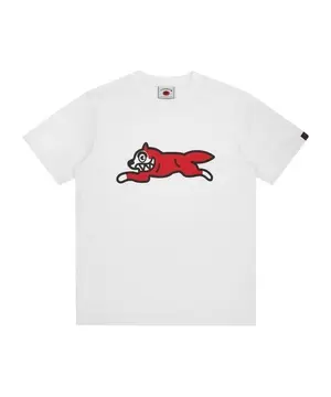 ICECREAM Crew Neck Short-sleeved T-shirt - White