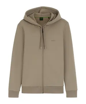 Hugo Boss Zip-up Hoodie - Gray