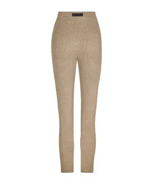Fear Of God Ribbed Elasticated Waistband Pants - Nude