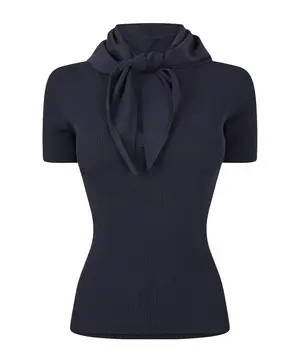 Max Mara Minimalist Versatile T-shirt - Black