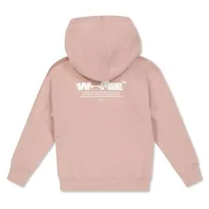 Off-White Logo Detail" Pullover Hoodie