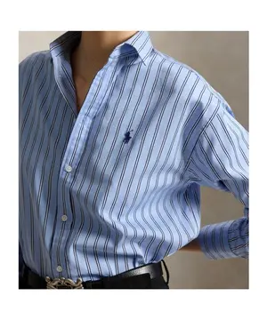 Polo Ralph Lauren Striped Long Sleeve Oxford Shirt