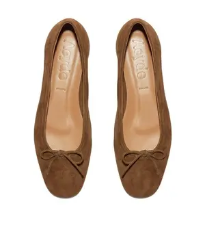 AeydĒ Bow Detailing Ballet Flats