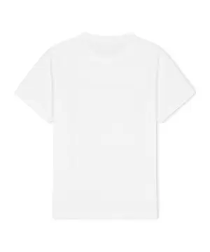 Off-White Crew Neck Short Sleeve T-shirt - White