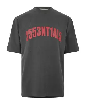 Fear Of God Logo Detail T-shirt - Black