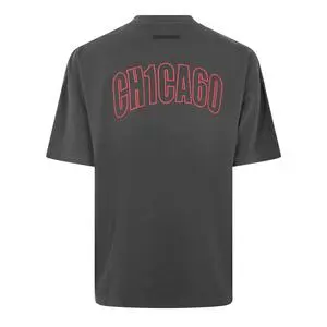 Fear Of God Logo Detail T-shirt - Black
