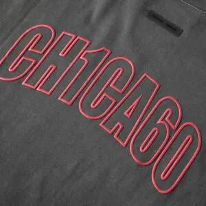 Fear Of God Logo Detail T-shirt - Black