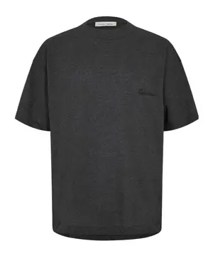 Fear Of God Logo Short-sleeved T-shirt - Black