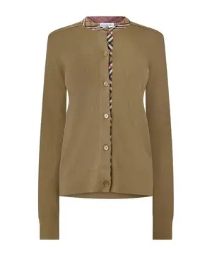 Burberry Crew Neck Cardigan
