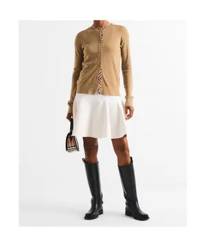 Burberry Crew Neck Cardigan