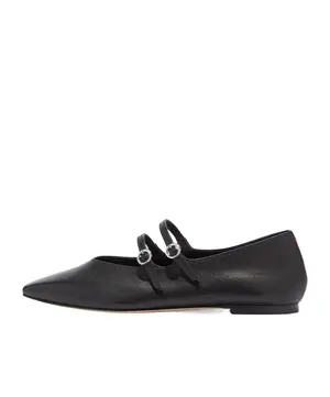 AeydĒ Nappa Leather Ballet Flats