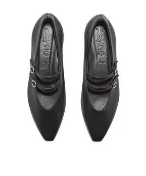 AeydĒ Nappa Leather Ballet Flats