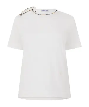 Burberry Classic Crew Neck Short-sleeve Shirt - White
