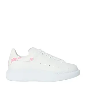 Alexander McQueen Thick-soled Casual Shoes - White