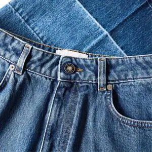 Givenchy Wide Leg Denim Trousers