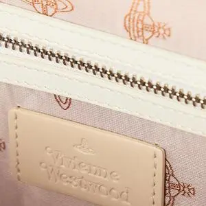VIVIENNE WESTWOOD Striped Orb Clasp Handbag