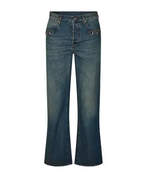 Gucci Straight Leg Jeans - Green