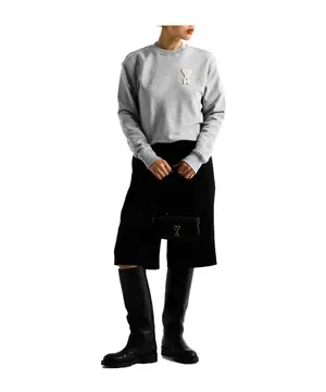 AMI Paris Classic Crew Neck Knit Sweater