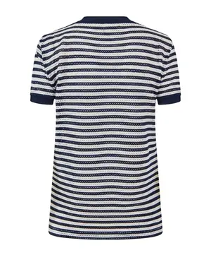 Max Mara Crew Neck Short Sleeve Knit Top