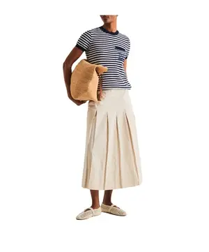 Max Mara Crew Neck Short Sleeve Knit Top