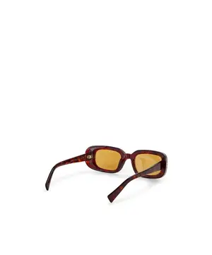 Miu Miu Vintage Tortoiseshell Narrow Rectangular Sunglasses