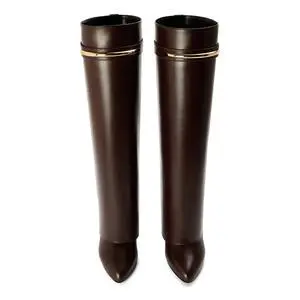 Givenchy Knee-high Shark Boots - Black