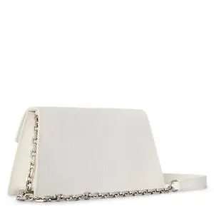 Alexander McQueen Alex Skull Mini Bag - White Silver