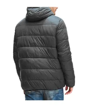 Barbour Quilted Fixed Hood Short Puffer Jacket