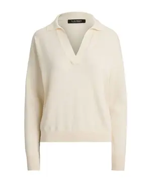 Ralph Lauren Knitted Long-sleeve Polo Shirt