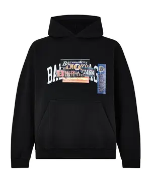Balenciaga Simple Knitted Sweater - Black