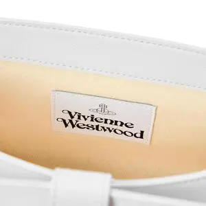 VIVIENNE WESTWOOD Medium Shoulder Bag - White