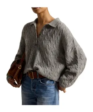 Polo Ralph Lauren Sweater Polo Knitted Long Sleeve Shirt