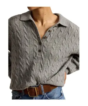 Polo Ralph Lauren Sweater Polo Knitted Long Sleeve Shirt