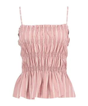 Barbour Ruffled Top - Pink