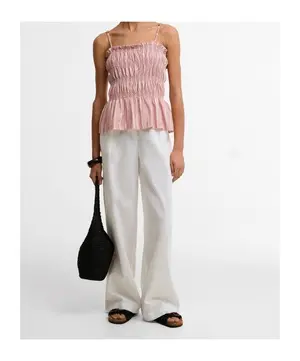 Barbour Striped Ruffled Camisole