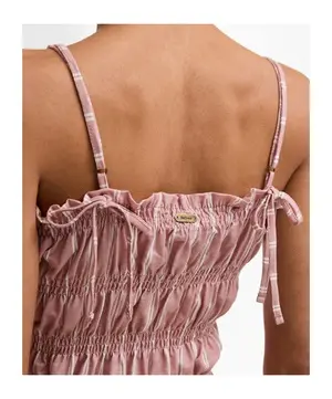 Barbour Striped Ruffled Camisole