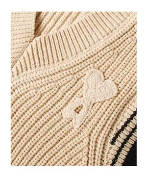 AMI Paris V-neck Knitted Vest