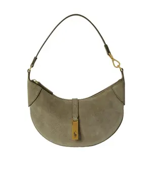 Polo Ralph Lauren Solid Color Mini Shoulder Bag  Green